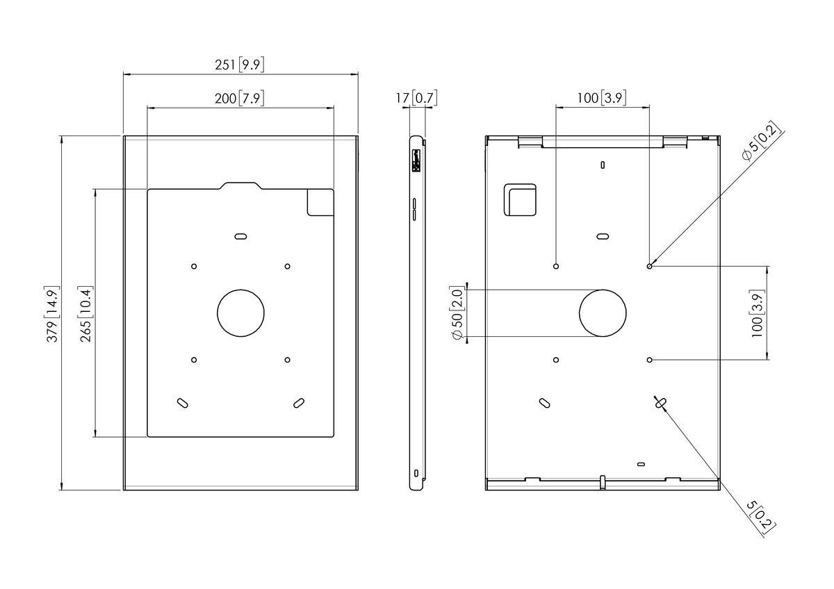 ipad box dimensions